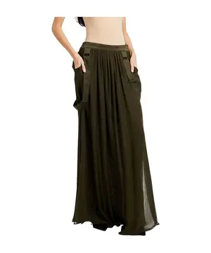 Max Mara Solid-colored Flare Skirt
