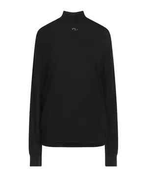 DIESEL® Solid Color Polo Necks - Black