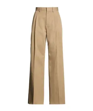 Burberry Solid Color Casual Trousers - Khaki