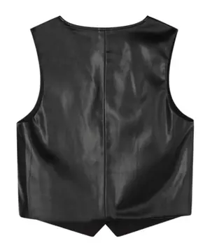 Zadig&Voltaire Leather Waistcoat