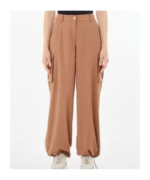 Liu Jo Cargo Trousers With Drawstring Ankles