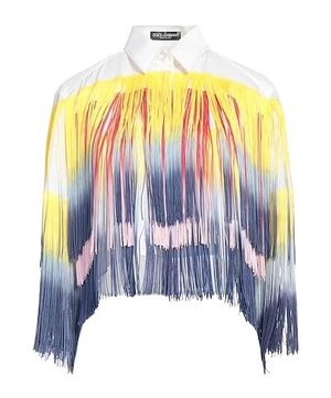 Dolce & Gabbana Solid Color Blouse - White