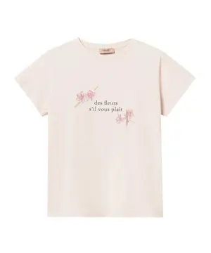 TWINSET Slogan Printed T-shirt - White