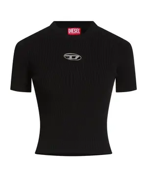 DIESEL® Solid Color Jumpers - Black