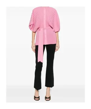 TWINSET Scallop-shaped Trim Casual Pants
