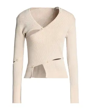 Jacquemus Solid Colour Jumpers - Off White