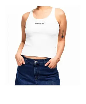 Casablanca Logo Ribbed Vest