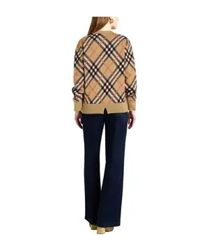 Burberry Classic Checkered Knit Sweater