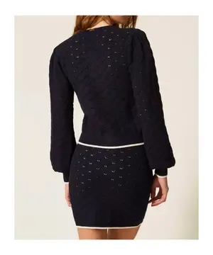 TWINSET Embellished Knitwear With Bow Detail