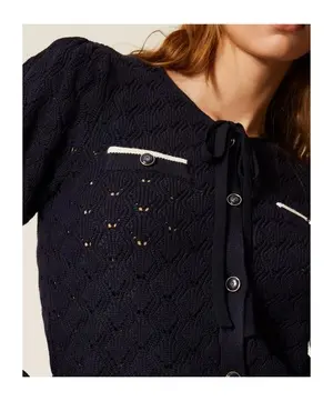 TWINSET Embellished Knitwear With Bow Detail