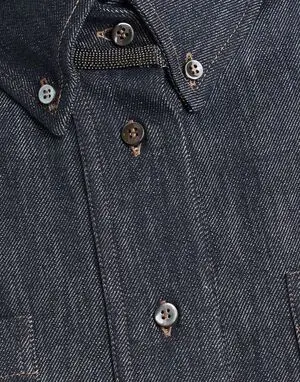 Brunello Cucinelli Denim Shirt Dress