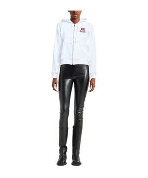 DIESEL® Solid-color Hoodie Jacket