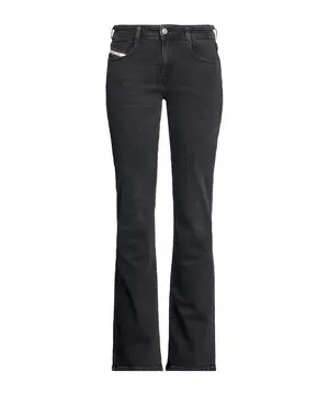 DIESEL® Flared Denim Trousers - Black