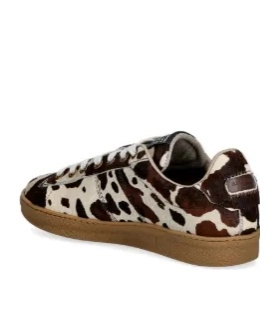 ALLSAINTS Cowhide Print Lace-up Sneakers - Multicolor