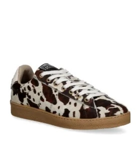 ALLSAINTS Cowhide Print Lace-up Sneakers - Multicolor