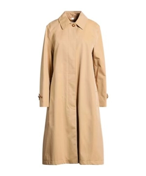 Burberry Minimalist Long-sleeve Trench Coat - Nude