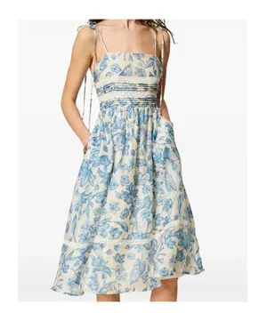 TWINSET Floral-pattern Midi Dress