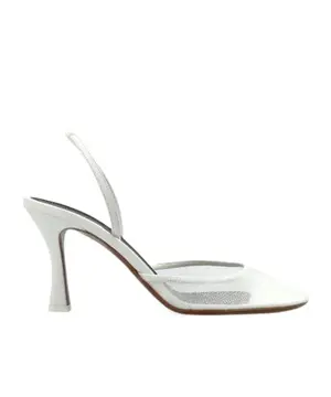NEOUS Slingback Pumps With Tulle Detailing