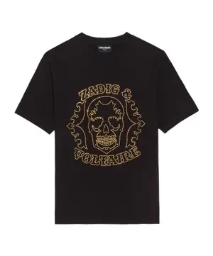 Zadig&Voltaire Graphic Skull Print T-shirt