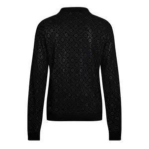 Casablanca Long-sleeved Polo Shirt
