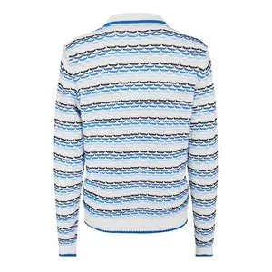 Casablanca Striped Knit Sweater