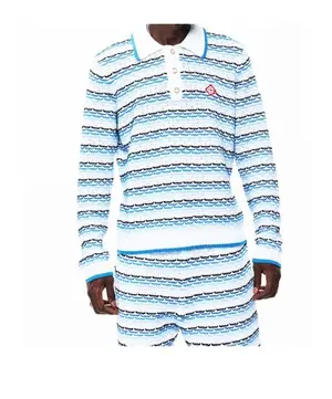 Casablanca Striped Knit Sweater