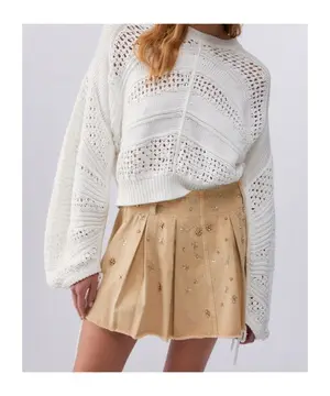 Liu Jo Tie-detail Crewneck Jumper