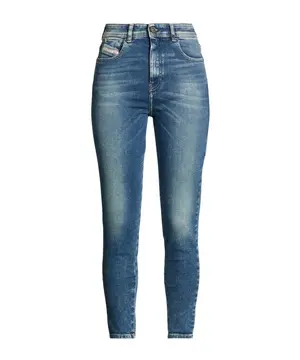 DIESEL® High-waisted Faded Finish Jeans