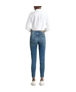 DIESEL® High-waisted Faded Finish Jeans