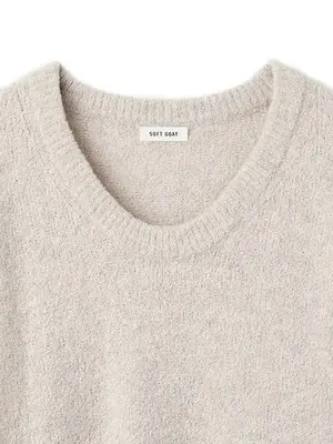 Soft Goat V-neck Sweater