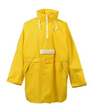 Martine Rose Zip-up Collar Parka - Yellow