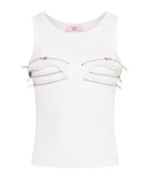 Martine Rose Zip Tank Top