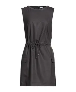 Brunello Cucinelli Simple Dress - Black