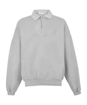 Fear Of God Fge Script Polo Sn62 - Gray
