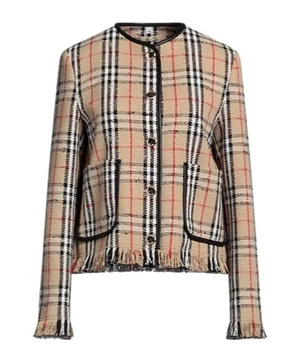 Burberry Printed Long-sleeve Jacket - Nude
