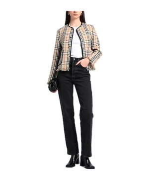 Burberry Printed Long-sleeve Jacket