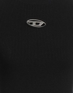 DIESEL® Solid-color Knitted Sweater