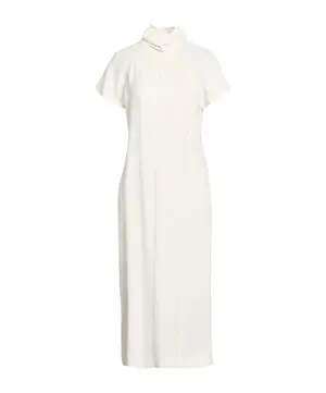 Brunello Cucinelli Simple Solid-color Dress - Ivory