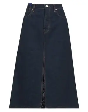 Burberry Flared Denim Skirt