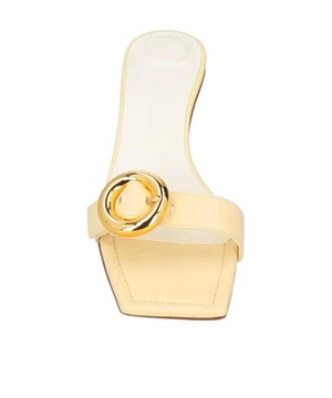 Jacquemus Minimalist Square-toe Slide Sandals