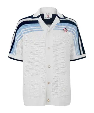 Casablanca Casa Crochet Shirt Sn62