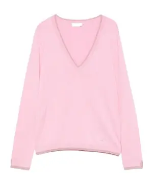 Liu Jo V-neck Sweater - Pink