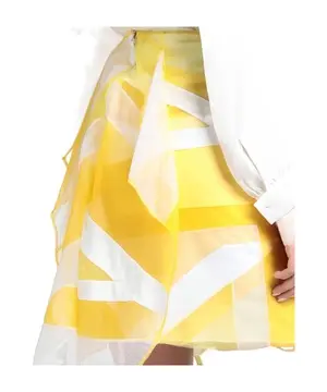 Burberry Two-tone Tulle Mini Skirt