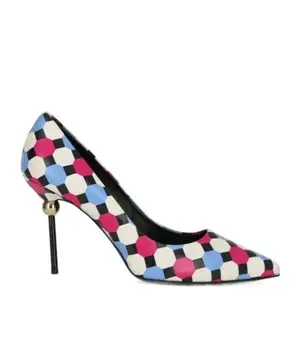 ROGER VIVIER Geometric Print High Heel Pumps