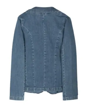 Liu Jo Double-breasted Denim Blazer