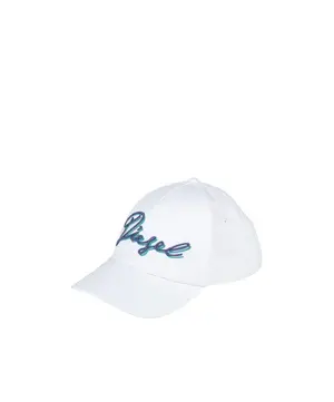 DIESEL® Solid Color Baseball Cap - White