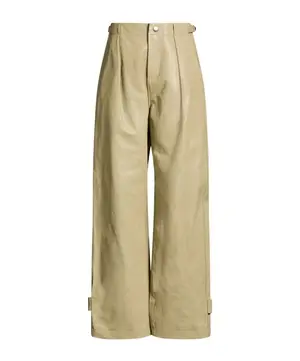 Burberry Straight-leg Leather Trousers