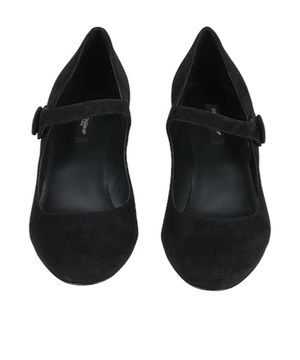 Dolce & Gabbana Suede Maryjane Blockheel Shoes