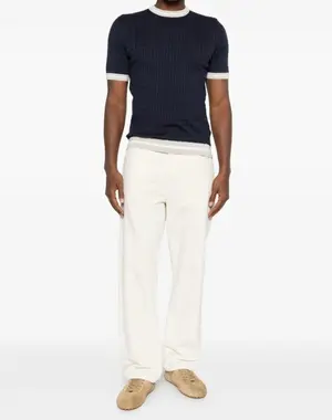 Eleventy Cable-knit T-shirt