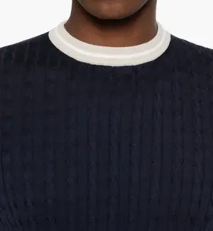 Eleventy Cable-knit T-shirt